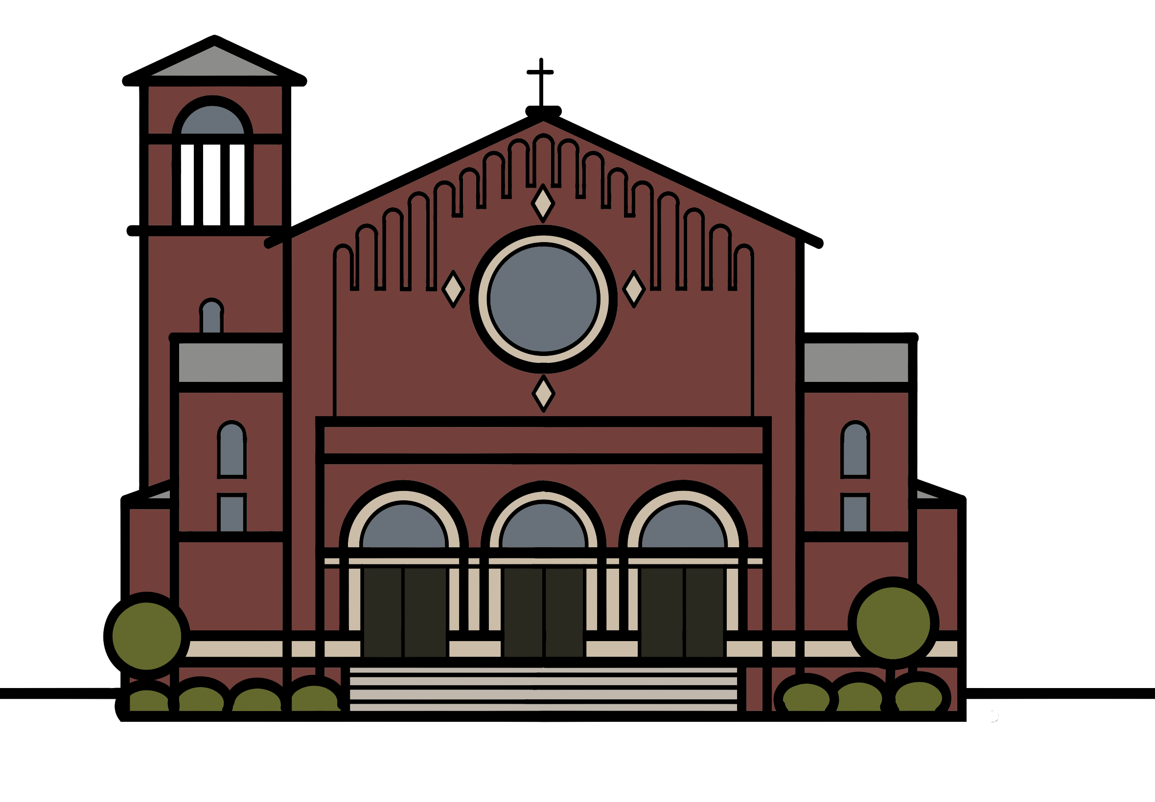 St. Monica, Mishawaka – Parish Icons